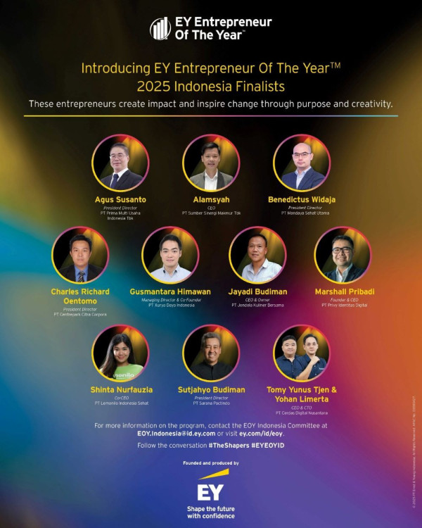 EY ENTREPRENEUR OF THE YEAR 2025 : DIREKTUR UTAMA PMUI & GRPM TERPILIH ...